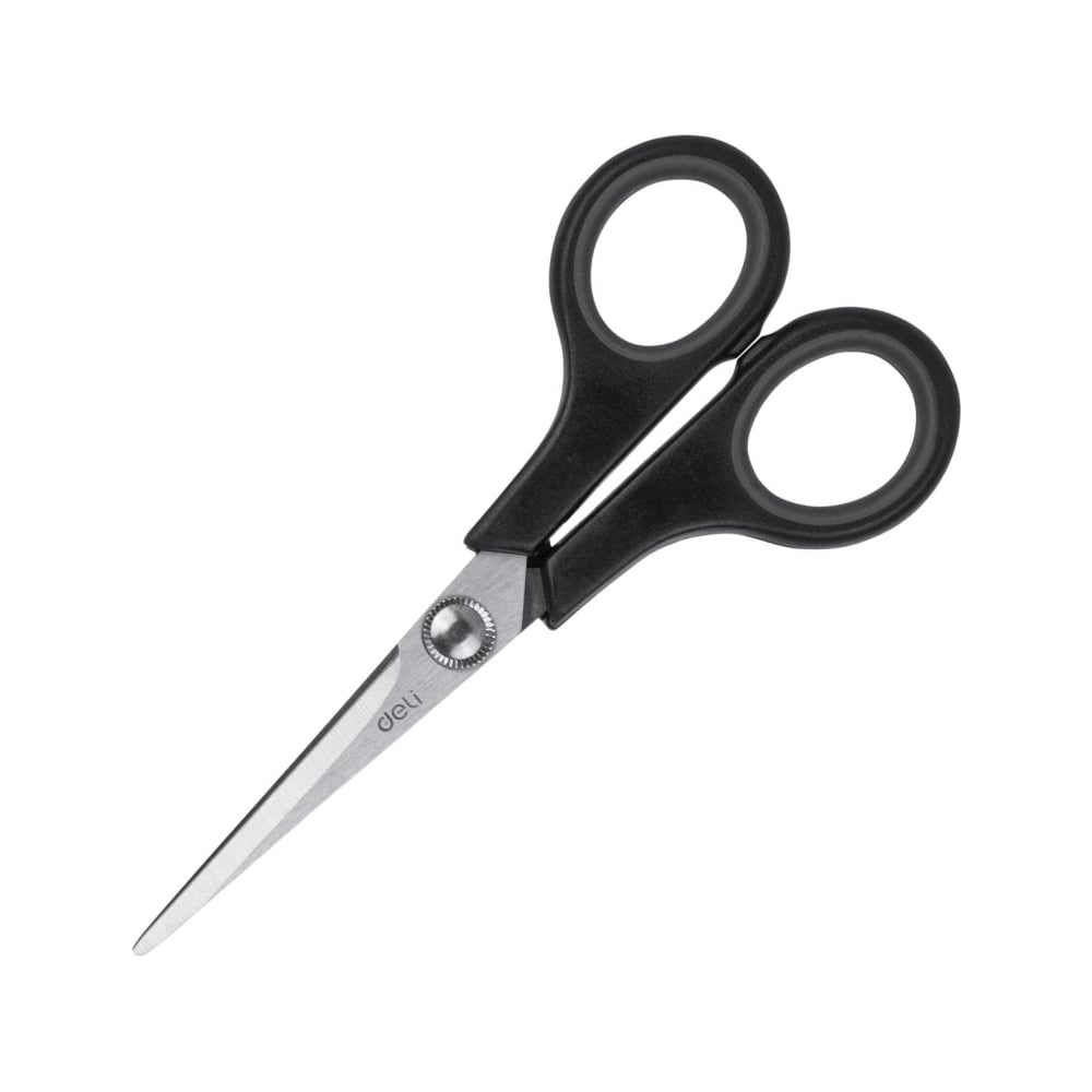 Ножницы DELI E6005 Soft-touch офисные 140 мм сталь ассорти блистер ...