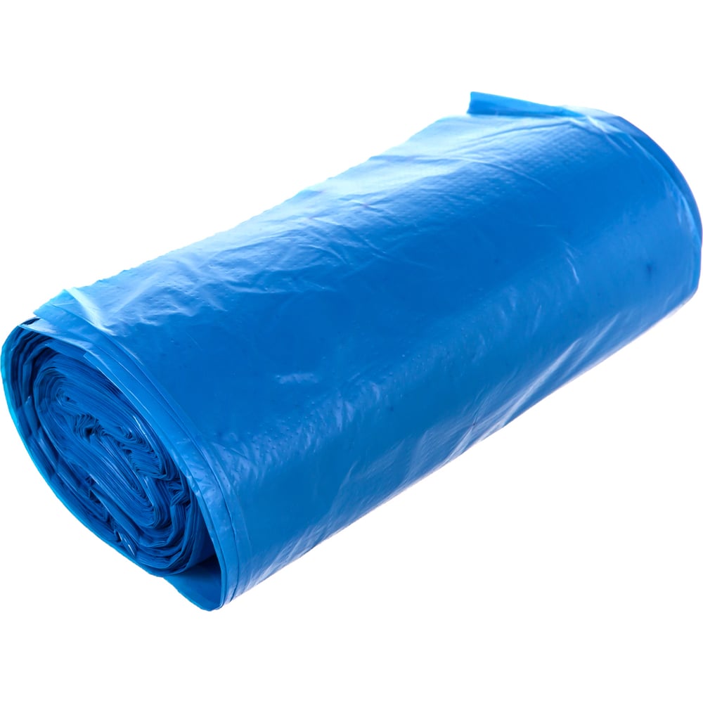 Мешки для мусора MIRPACK PREMIUM+ 30 л, в рулоне 20 шт, ПСД, 20 мкм, размер 50х60 см, синие ...