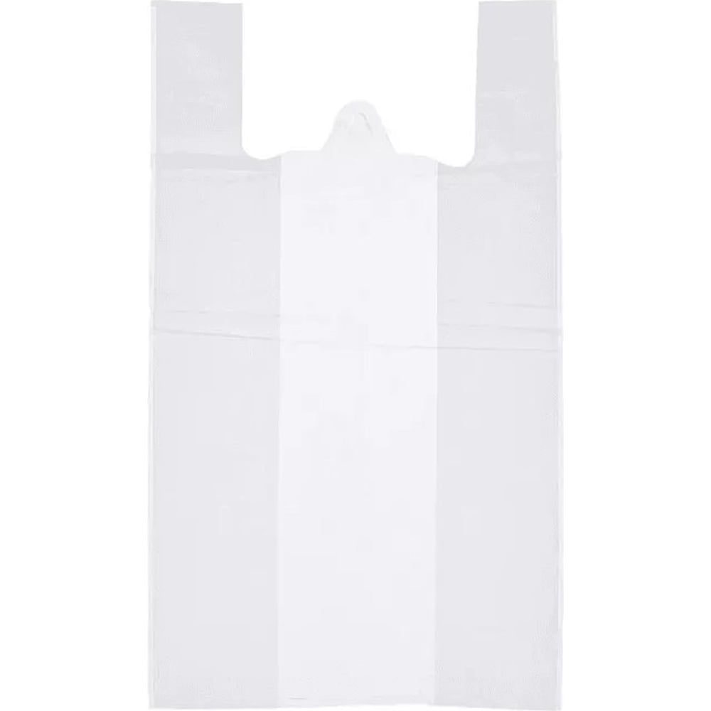 Пакет-майка ООО Полиак 27х44 см, 9 мкм, ПНД, белая, 50 шт. /2500/П-к ...