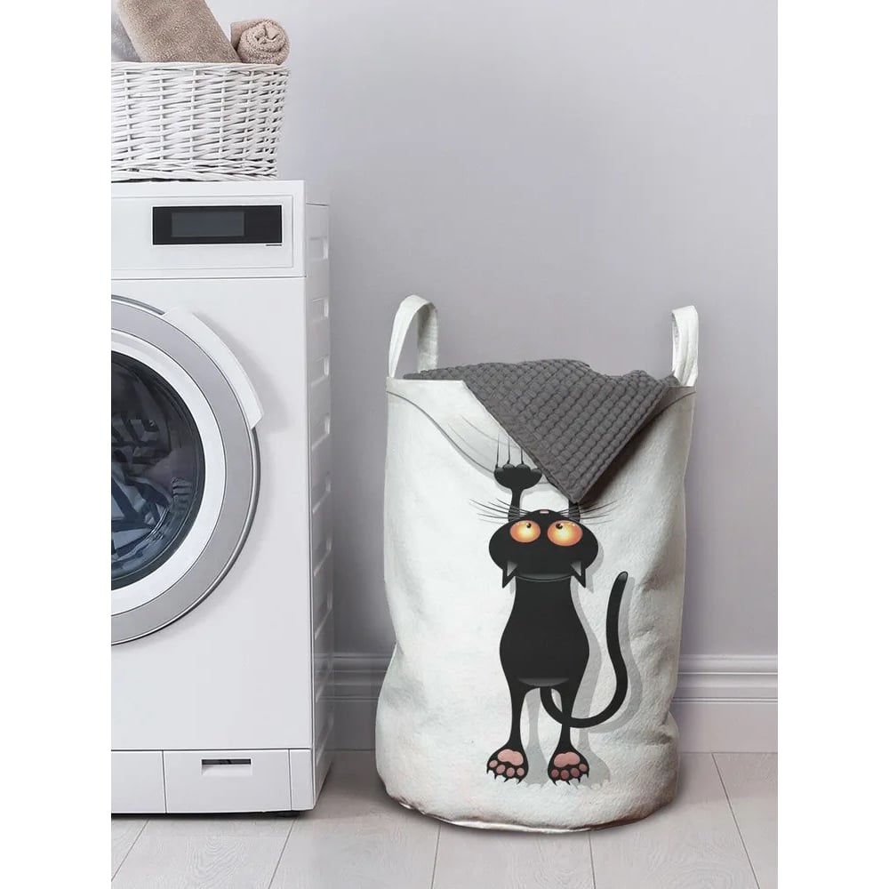 Корзина для хранения игрушек JoyArty Кот-шкодник 75 л toba_18507_l - выгодная цена, отзывы ...