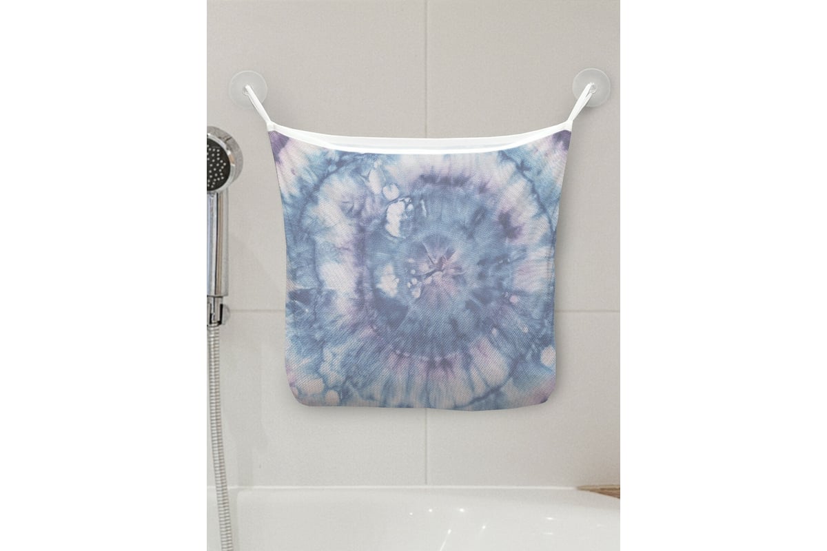 Органайзер для ванной - Сетка настенная на присосках для игрушек JoyArty "Виноградный взрыв ...