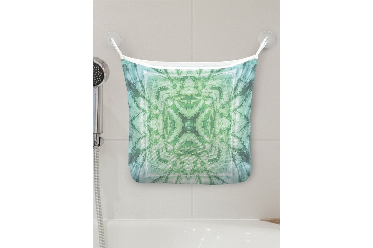 Органайзер для ванной - Сетка настенная на присосках для игрушек JoyArty "Воображаемая истина ...