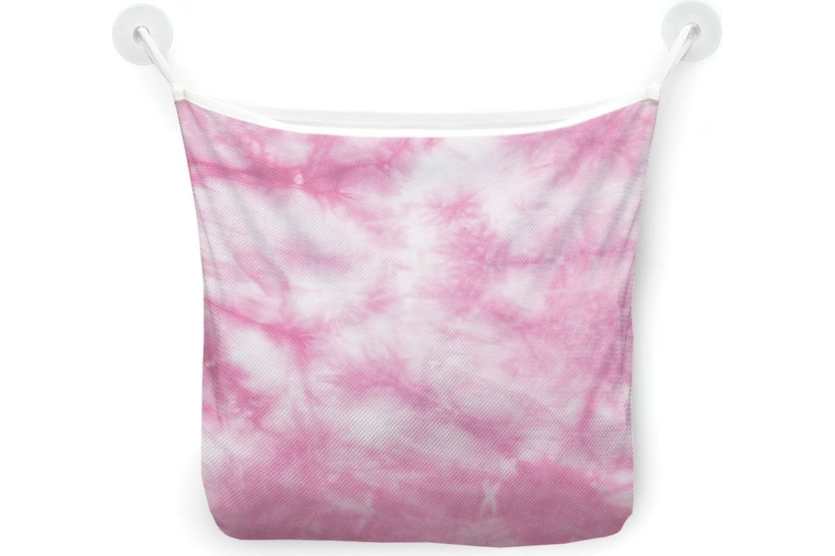 Органайзер для ванной - Сетка настенная на присосках для игрушек JoyArty "Розовая фантазия ...