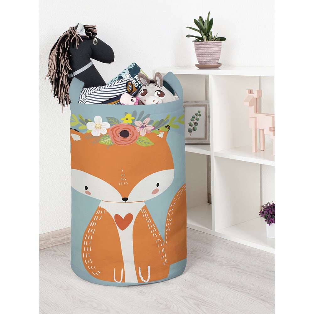 Корзина для игрушек JoyArty "Скромная лисичка" 40x60 см toba_378476_L - выгодная цена, отзывы ...