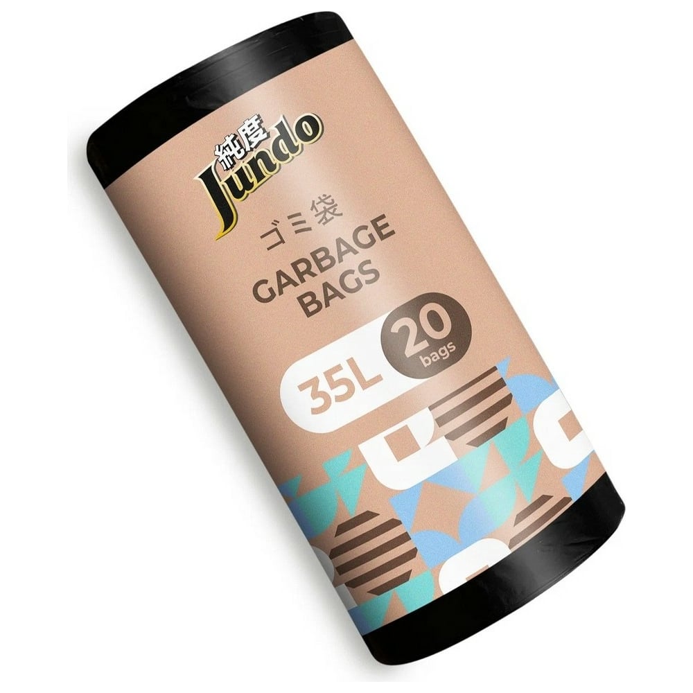 Мешки для мусора Garbage bags Синие, 35 литров, 20 шт Jundo ...