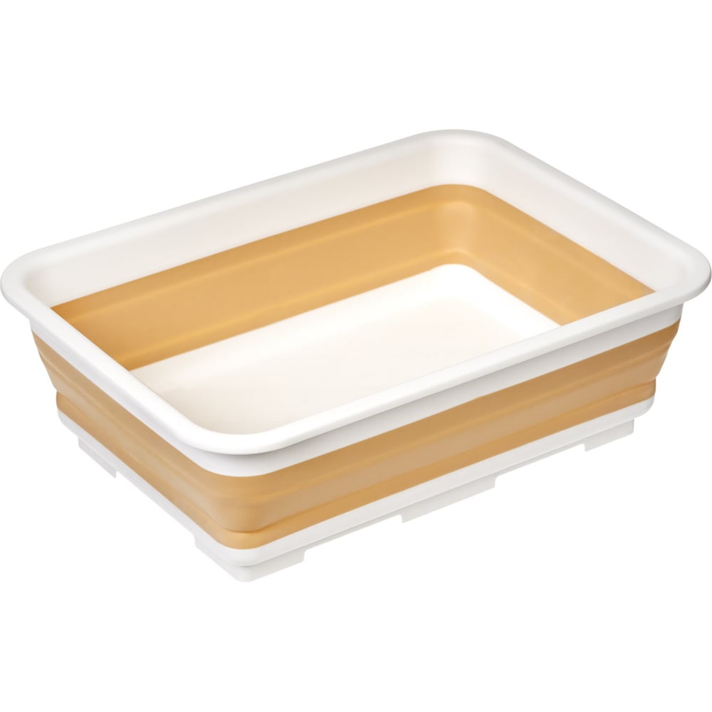 Складной таз BRADEX 10 л, полипропилен, tpr, бежевый TD 0786 - выгодная цена, отзывы ...