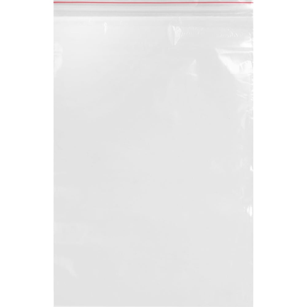 Пакеты с замком Staff Zip-lock зиплок, комплект 100 шт, 20x30 см, ПВД ...