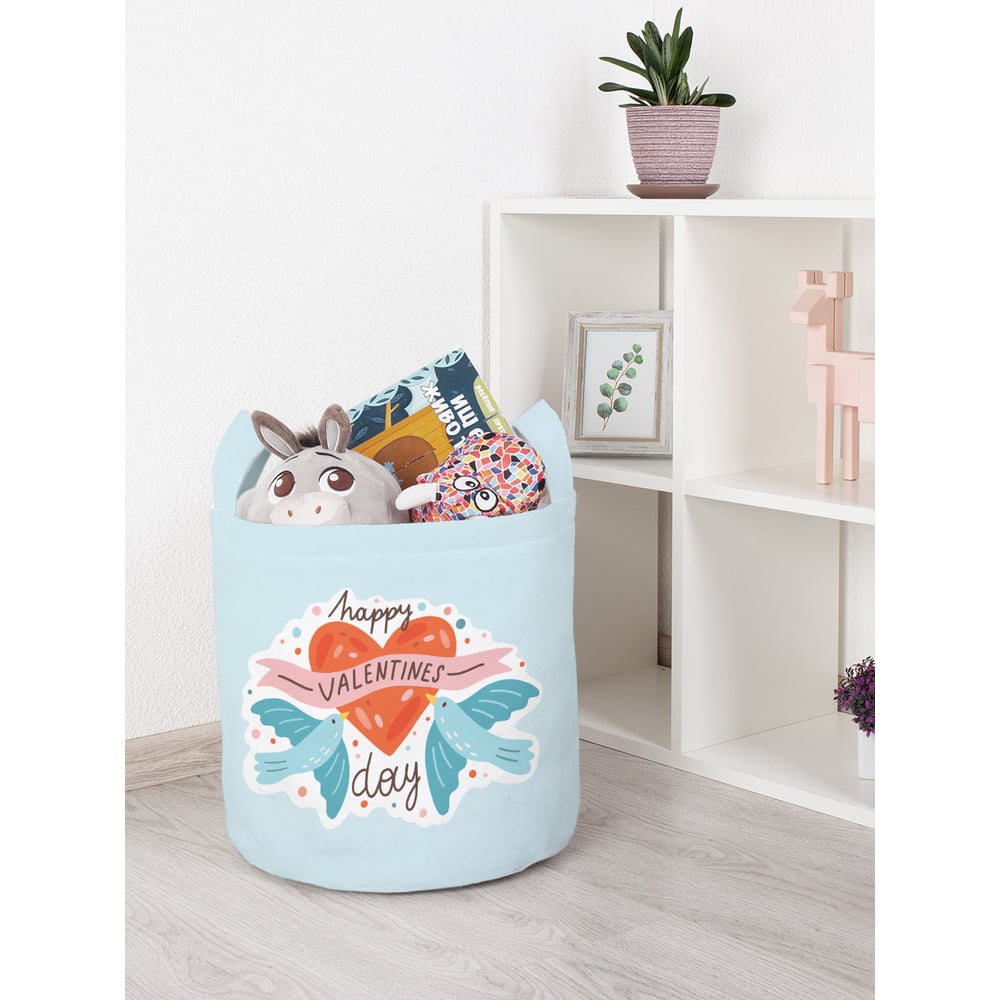 Корзина для игрушек JOYARTY Любовь и голуби 35x35 см toba_422671_S - выгодная цена, отзывы ...