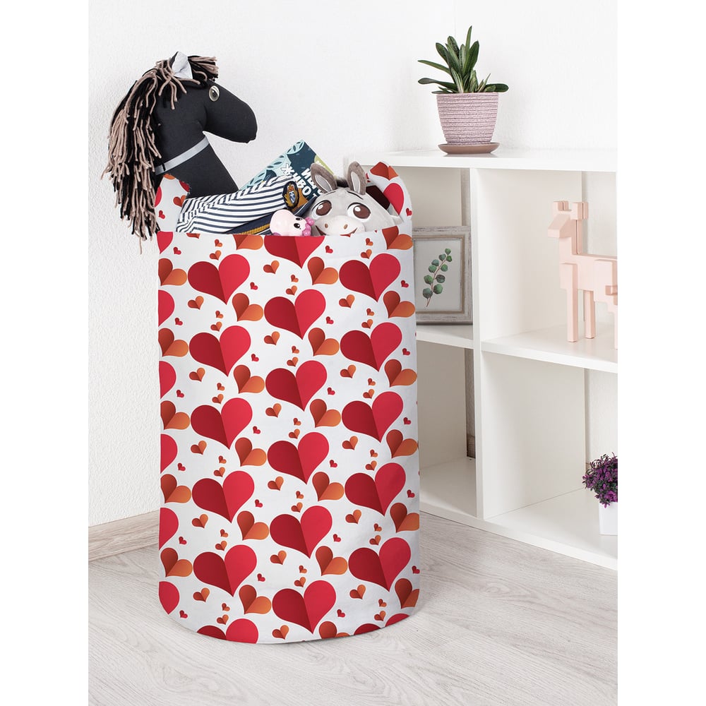 Корзина для игрушек JOYARTY Про любовь 40x60 см toba_422638_L - выгодная цена, отзывы ...