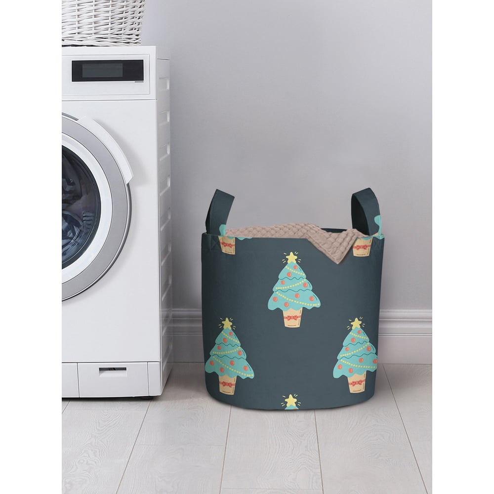 Корзина для хранения вещей JOYARTY поле из елок 35x35 см gaba_419834_S - выгодная цена, отзывы ...