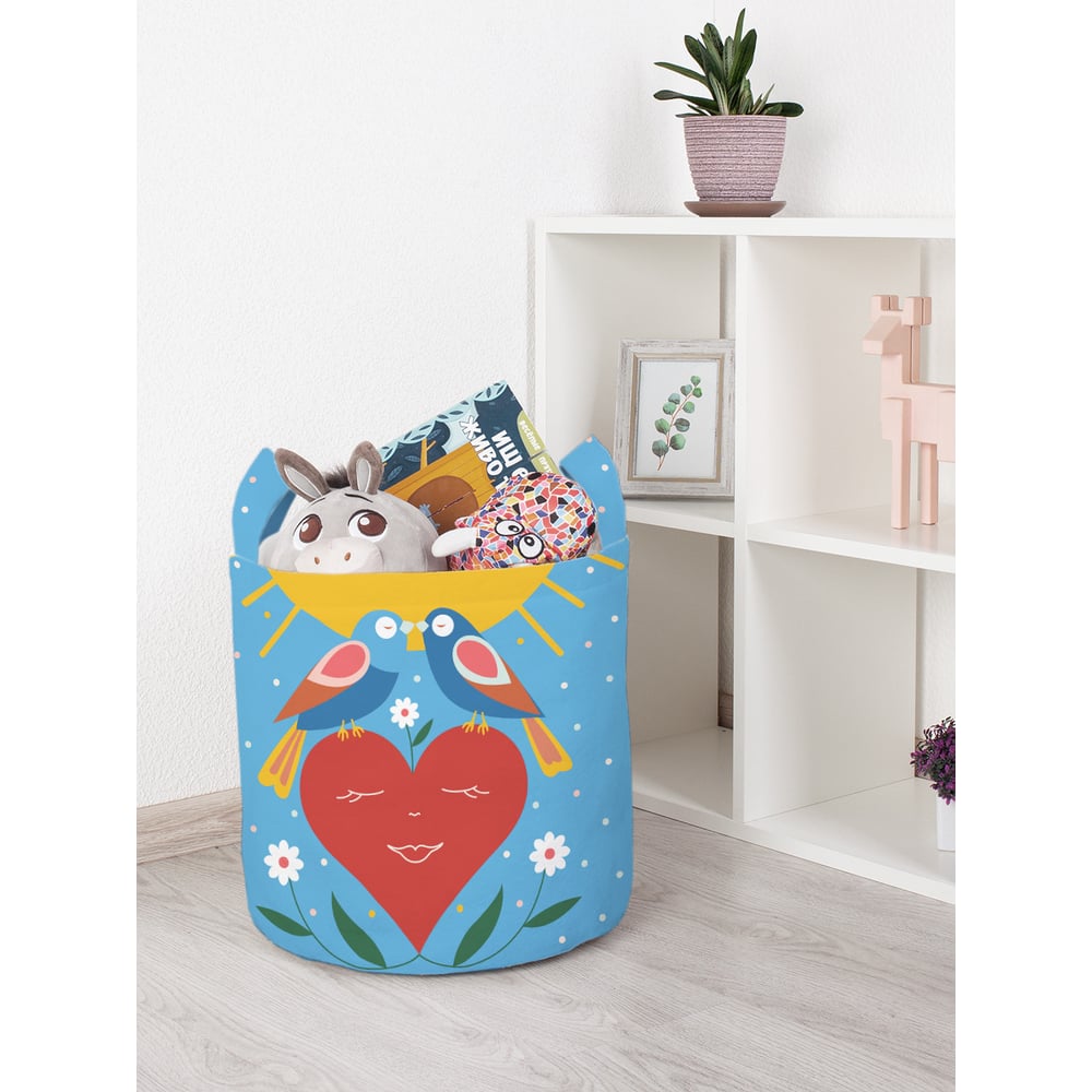 Корзина для игрушек JOYARTY Весна 35x35 см toba_422667_S - выгодная цена, отзывы, характеристики ...