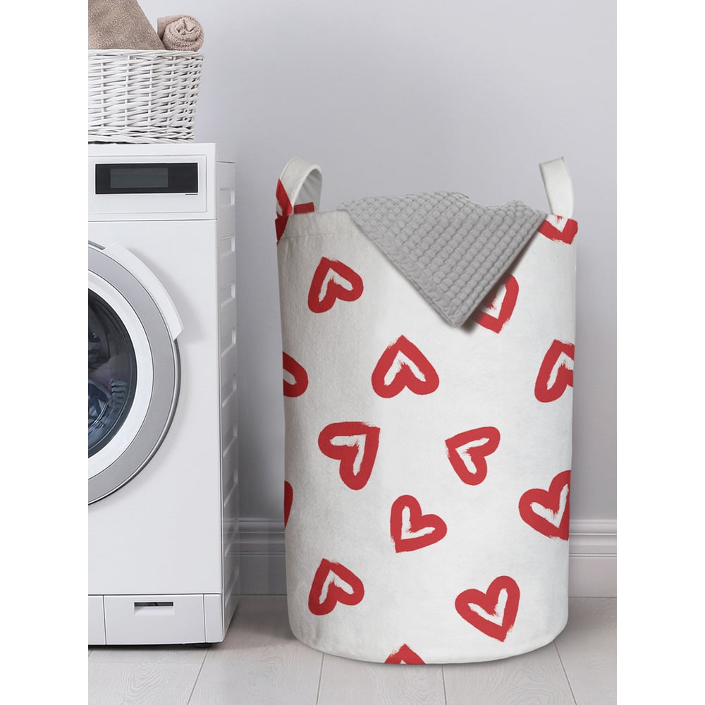 Корзина для хранения вещей JOYARTY Нарисованные сердца 40x60 см gaba_422715_L - выгодная цена ...