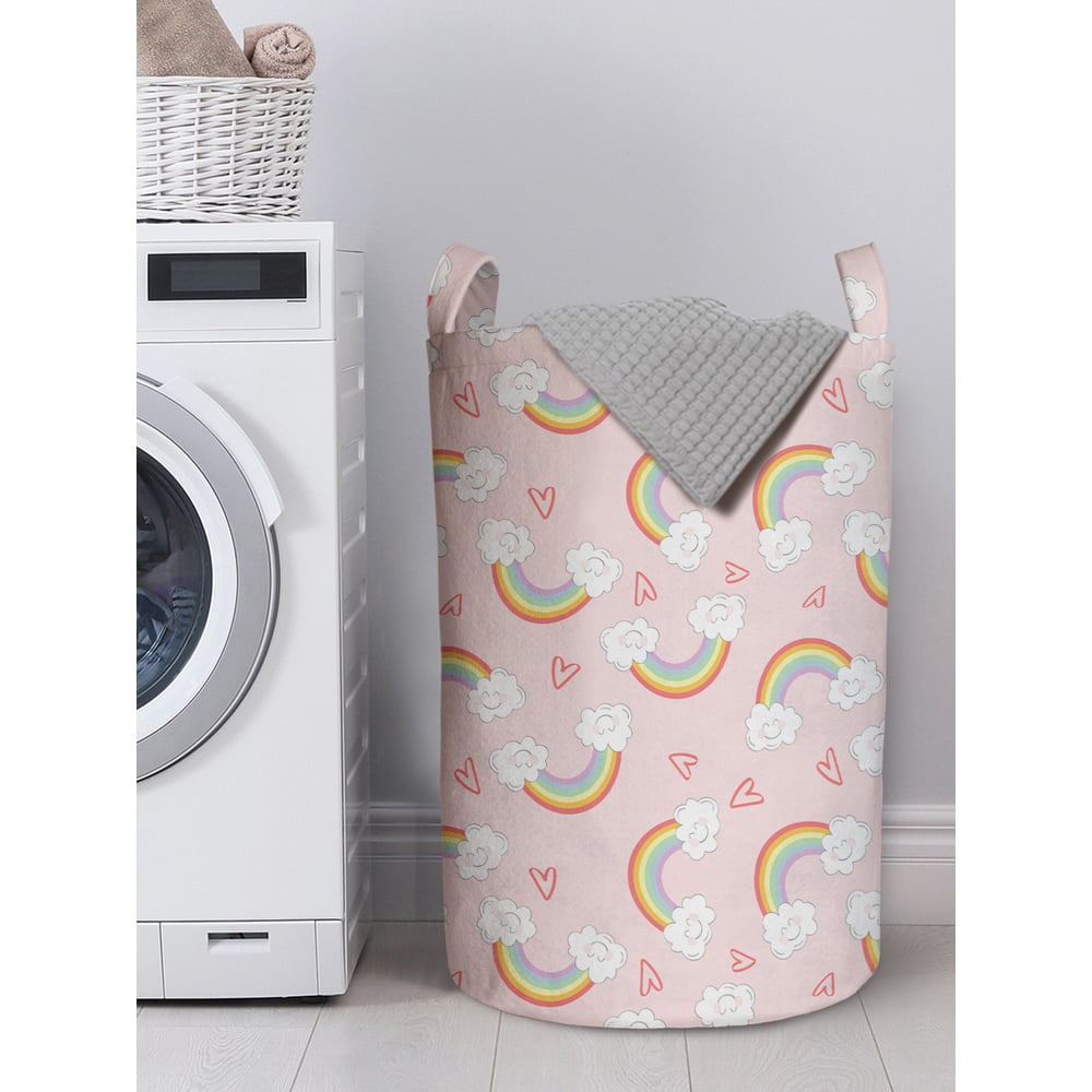 Корзина для хранения вещей JOYARTY Ванильная радуга 40x60 см gaba_422685_L - выгодная цена ...