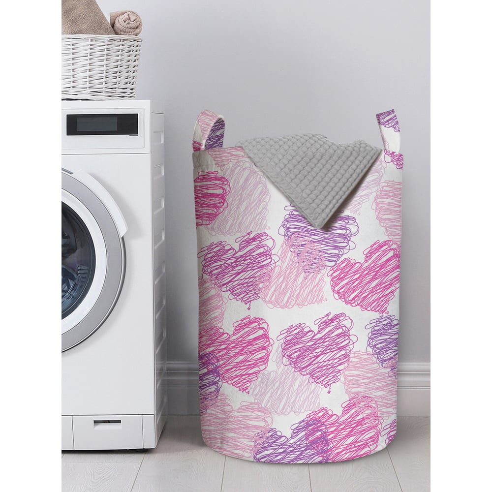 Корзина для хранения вещей JOYARTY Мелковые сердечки 40x60 см gaba_422623_L - выгодная цена ...