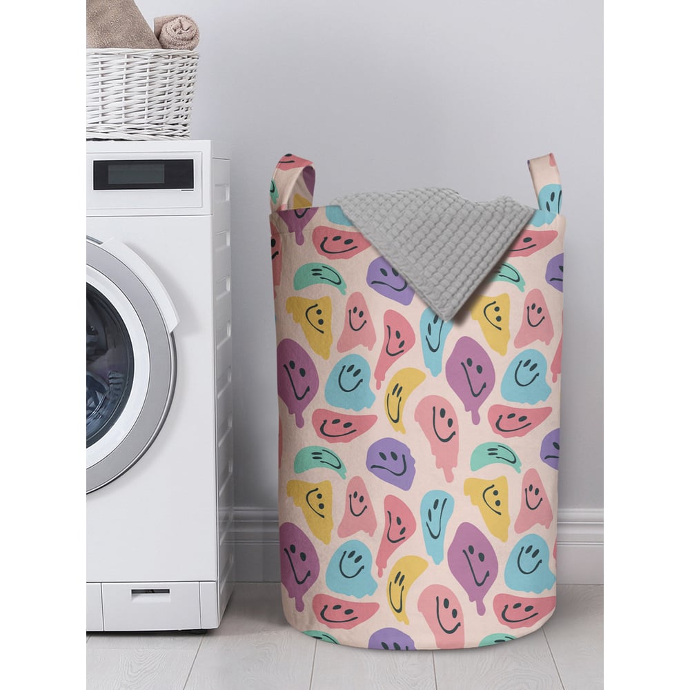 Корзина для белья в ванную, органайзер для хранения вещей JOYARTY Жаркое лето 60x40 см gaba ...