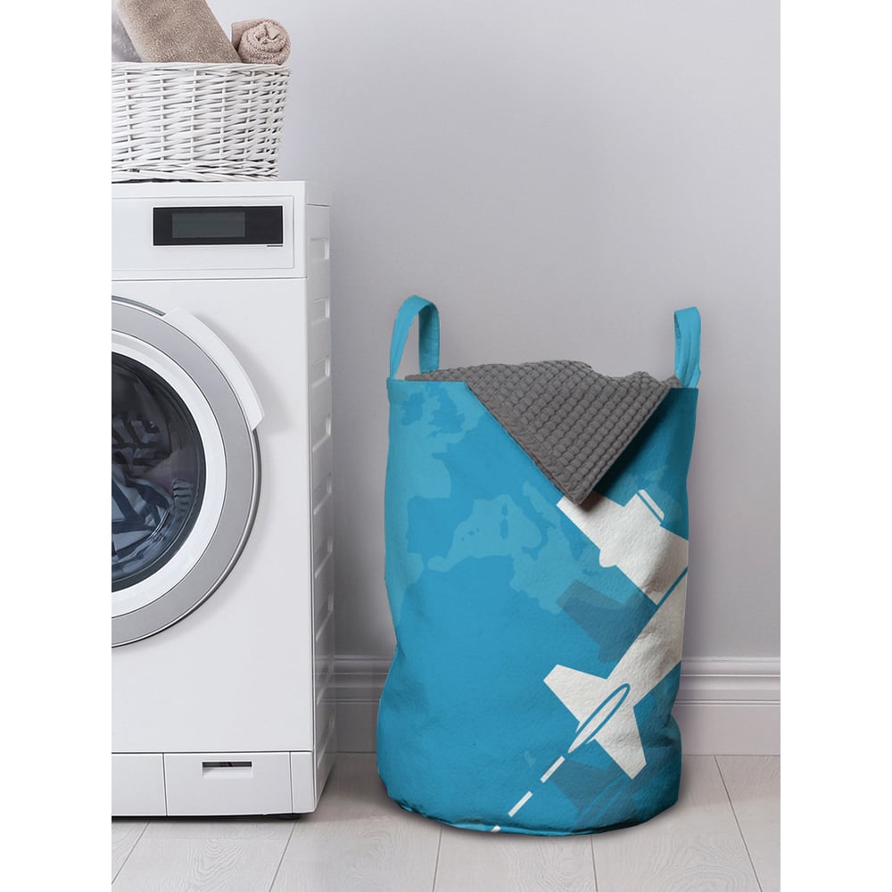 Корзина для белья в ванную, органайзер для хранения вещей JOYARTY Полет в небе 50x35 см gaba ...