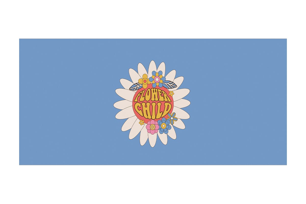 Корзина для белья в ванную, органайзер для хранения вещей JOYARTY Дитя цветов 60x40 см gaba ...