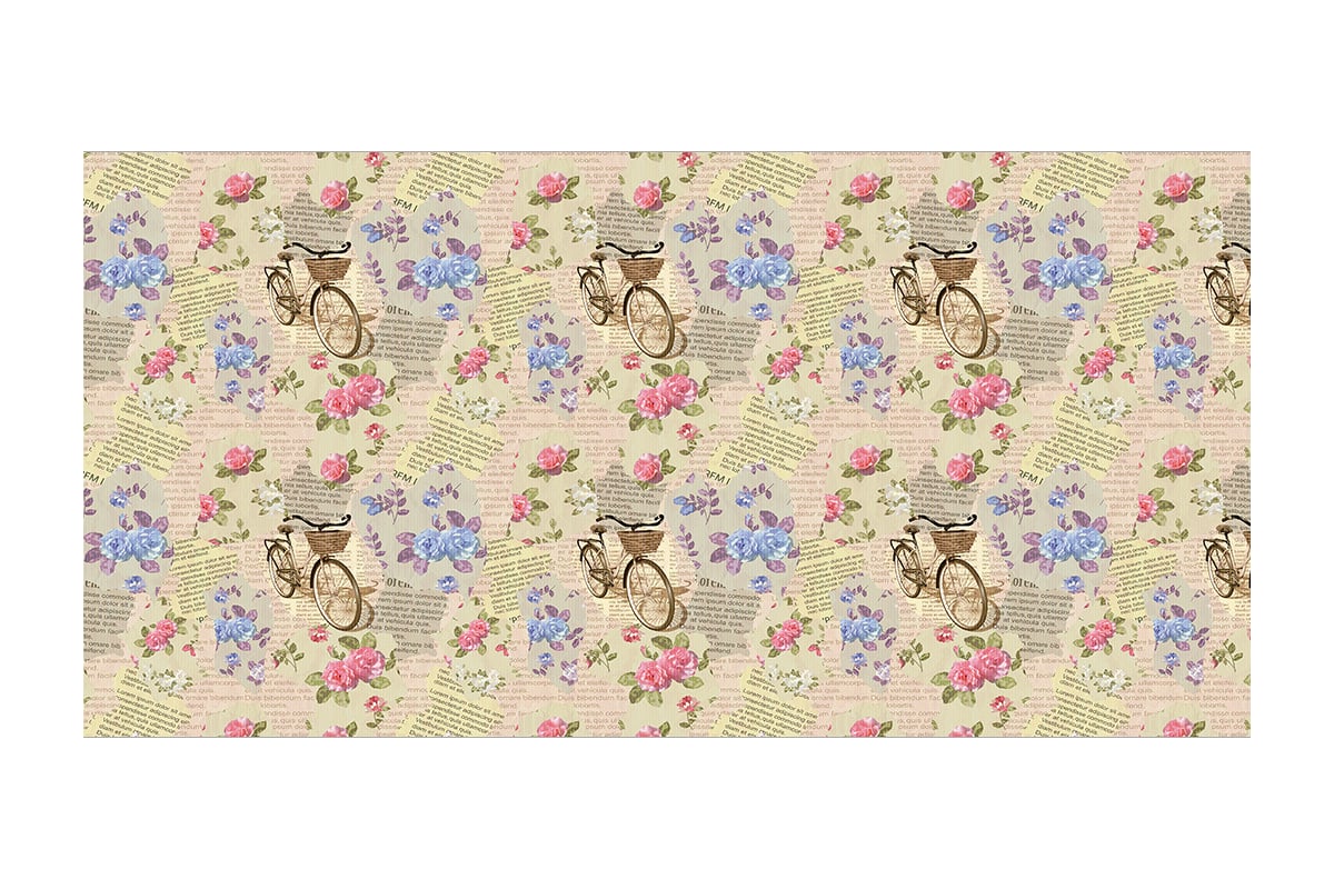 Корзина для белья в ванную, органайзер для хранения вещей JOYARTY Велопрогулка 50x35 см gaba ...