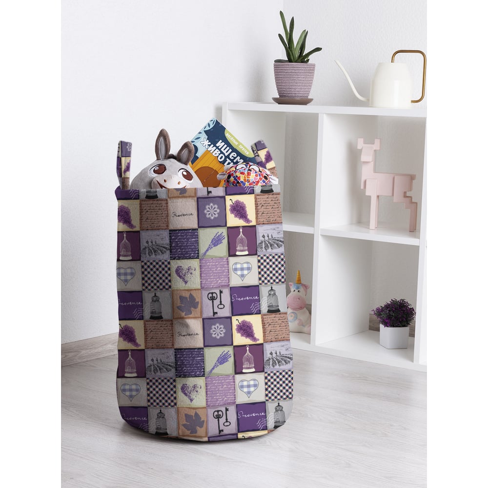 Корзина для игрушек и белья JoyArty Загадочный рисунок 50x35см toba_423822_M - выгодная цена ...