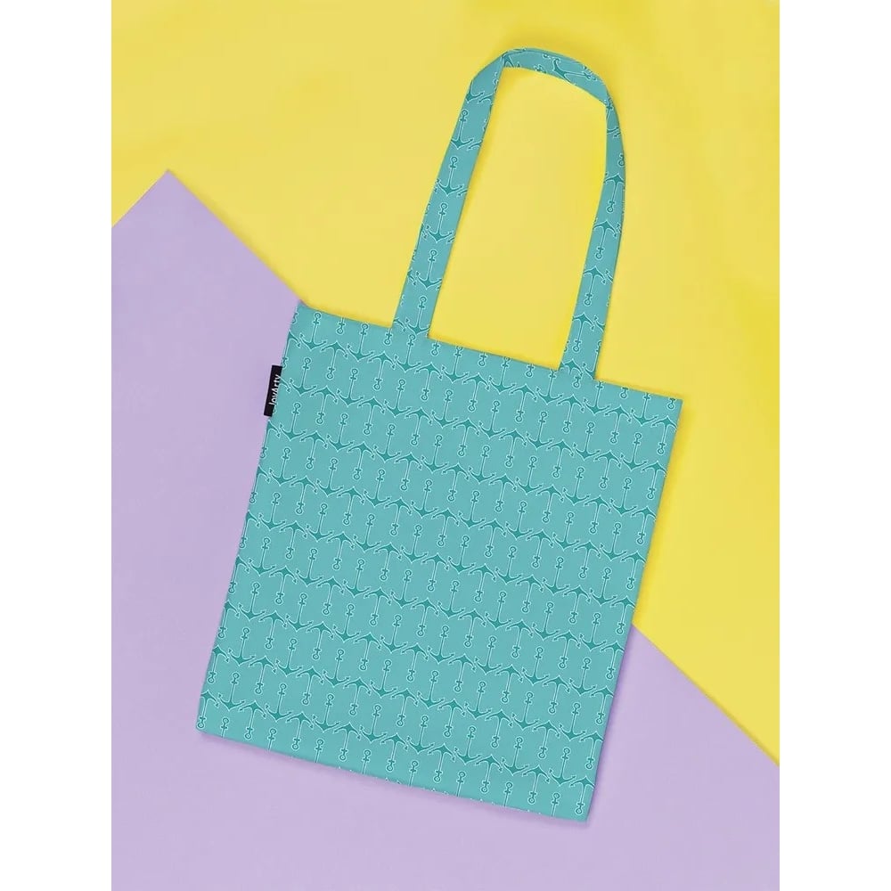 Сумка шоппер JOYARTY женская, c фотопринтом Якорь, 35x37x7 см bsh_423742 - выгодная цена, отзывы ...