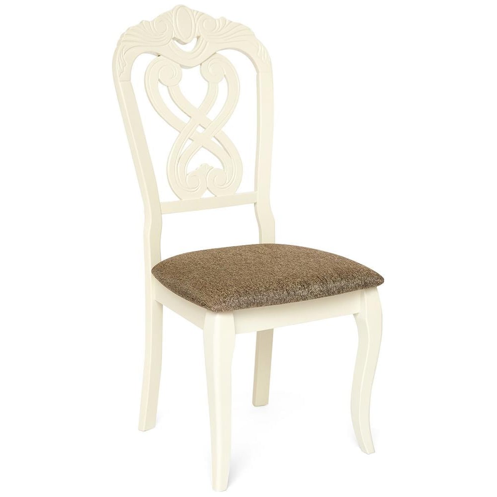 Стул Tetchair андромеда/ andromeda / 1 шт. в упаковке дерево гевея, 47x55.5x107 см, ivory white ...