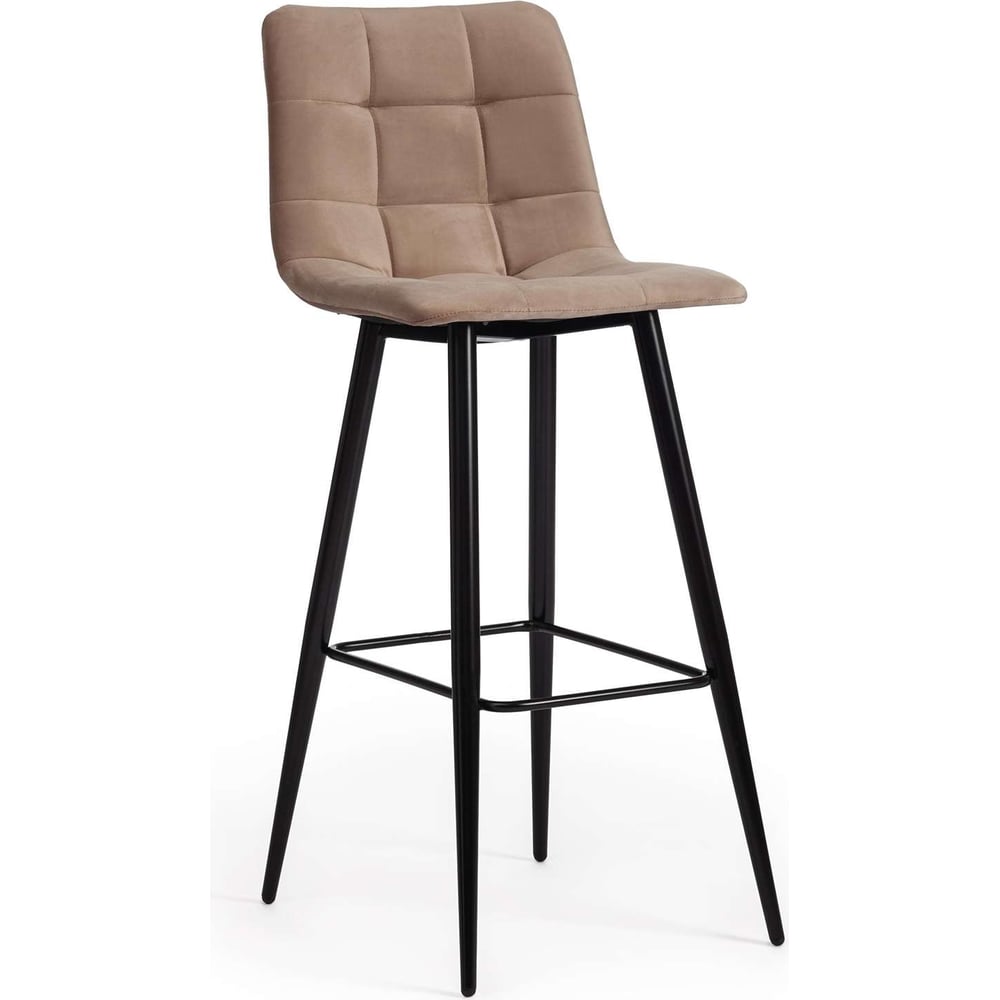 Барный стул Tetchair Chilly (mod.7095б), 1 шт. в упаковке, ткань/металл ...