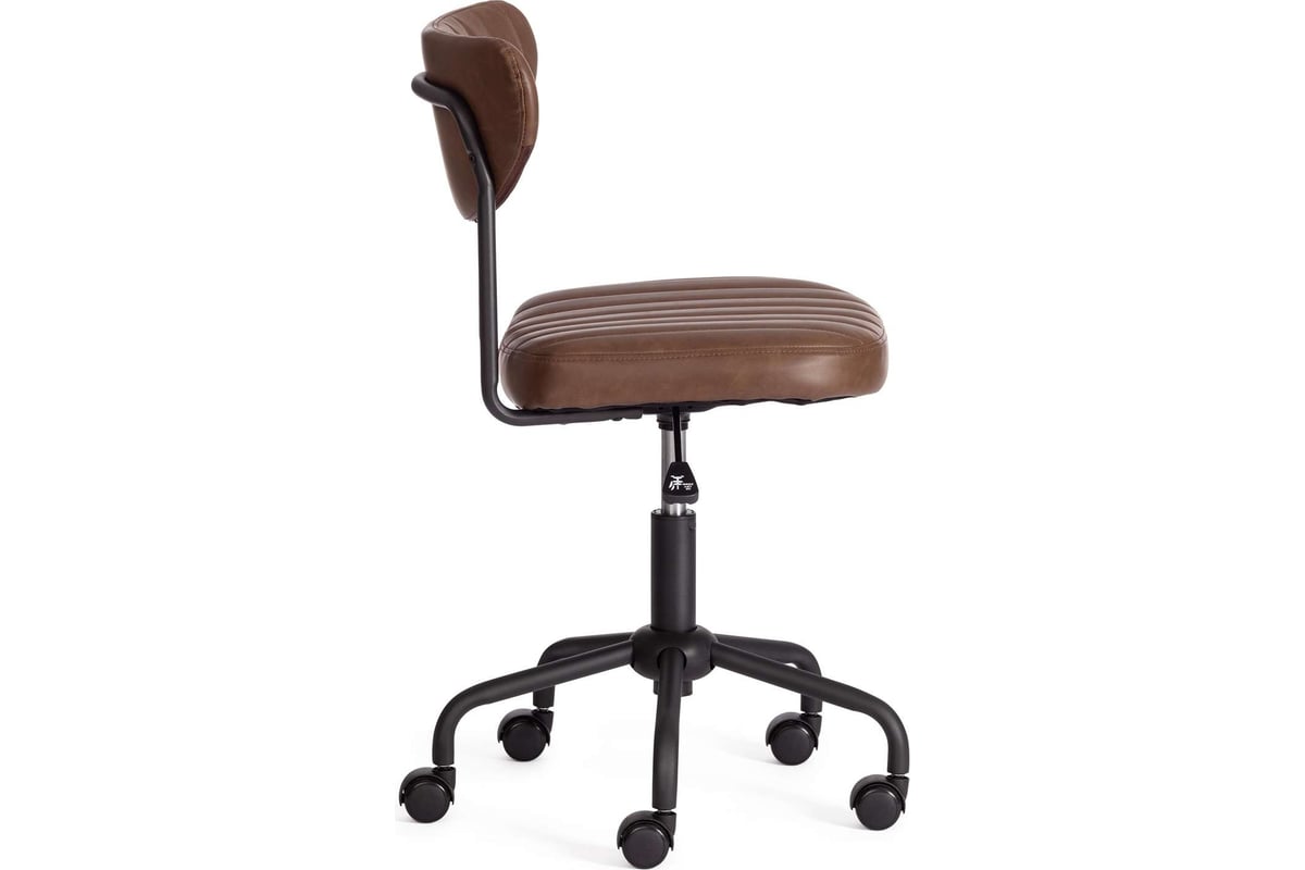 Кресло Tetchair slim искусственная кожа, dark brown (темно-коричневый) 20199 - выгодная цена ...