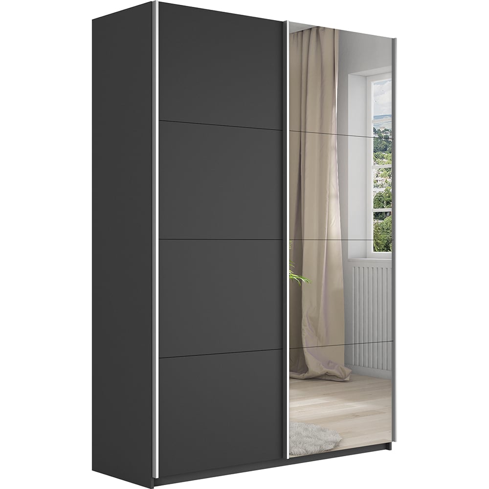 Шкаф Е1 Прайм 2-х дверный Комби зеркало/ДСП 25195-7 - выгодная цена ...