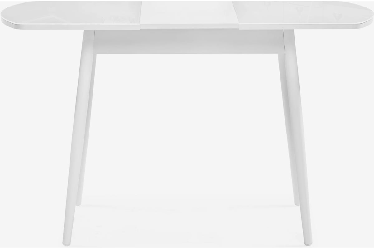 Стеклянный стол Woodville калверт белый 551083 - выгодная цена, отзывы ...