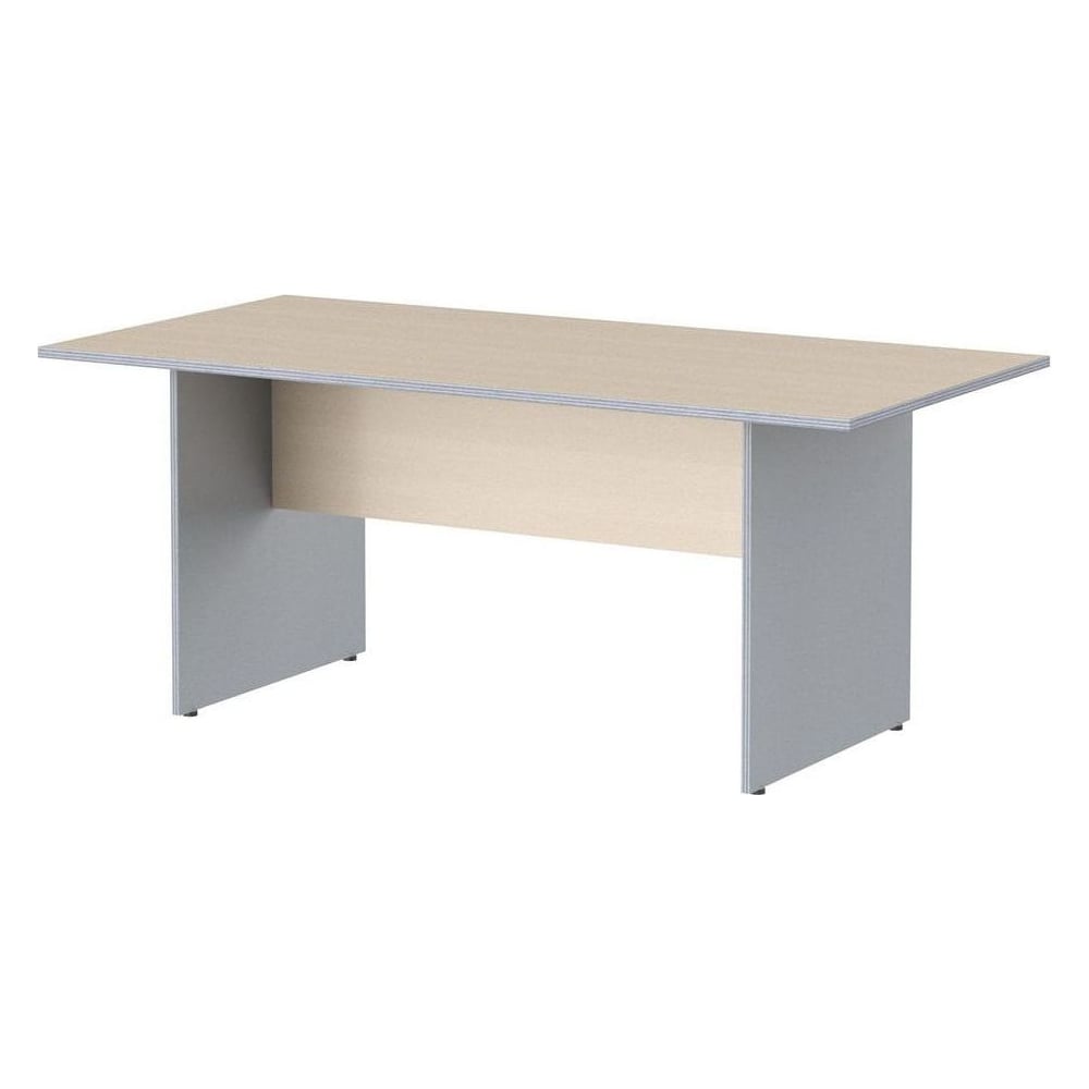 Переговорный стол SKYLAND прг-2 imago клен/металлик, 1800x900x755 мм sk ...