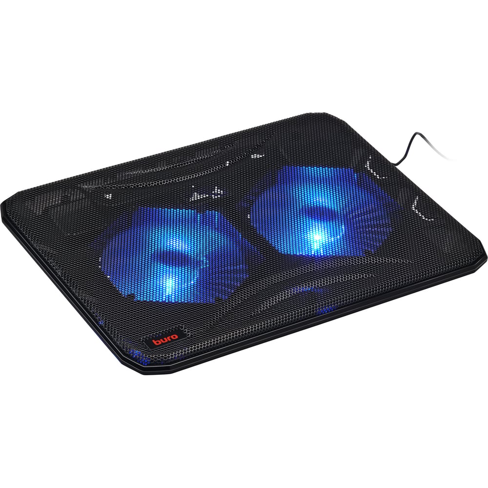 Подставка для ноутбука BURO BU-LCP156-B214 15.6" 358x270x21 мм, 1xUSB ...