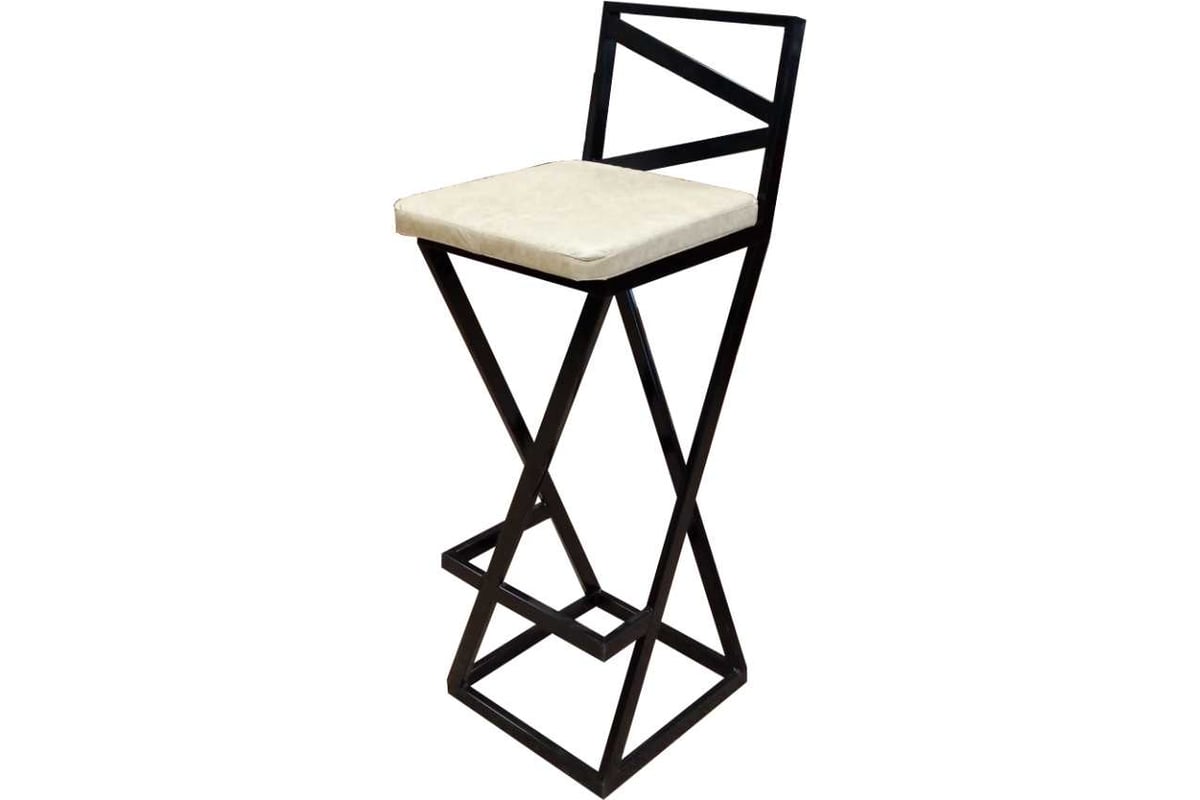 Барный стул NEW VICTORIA "Лофт" черный-бежевый 8519 - выгодная цена ...