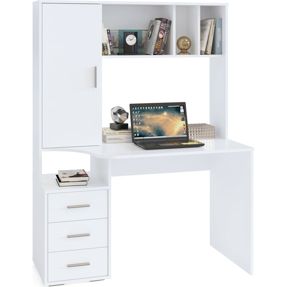 Компьютерный стол СОКОЛ КСТ-16 белый 00-00013777 - выгодная цена ...