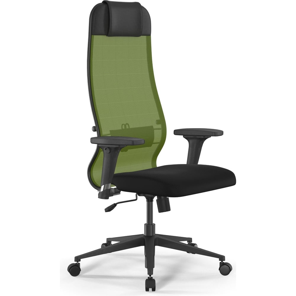 Кресло МЕТТА Sit 10 B1-111D - X2+UMF(X1) /Ub00/Wh00/D02P(M09.B11.G19 ...