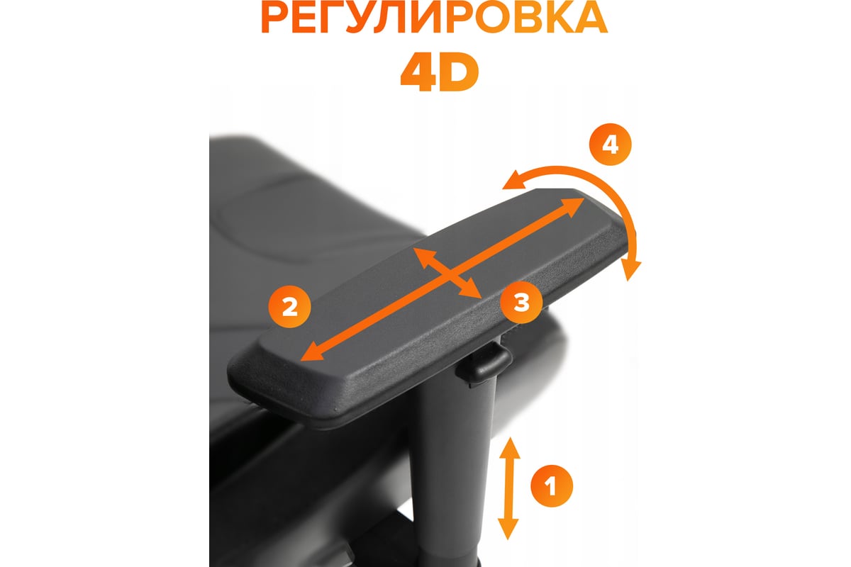 Кресло Everprof Jaguar экокожа, красный/черный EP Jaguar PU Red/Black - выгодная цена, отзывы ...