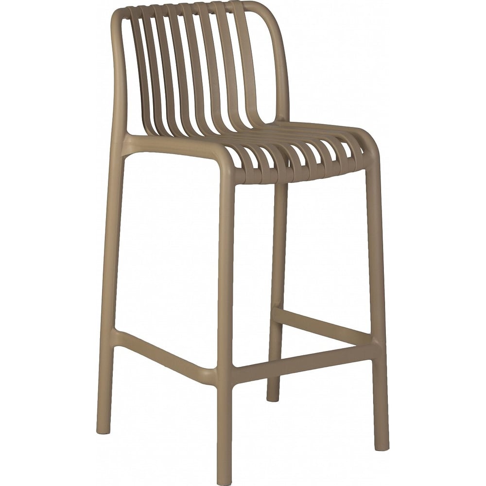 Стул полубарный DOBRIN CHLOE (цвет бежевый) LMZL-PP777-1_P-GR-03 ...