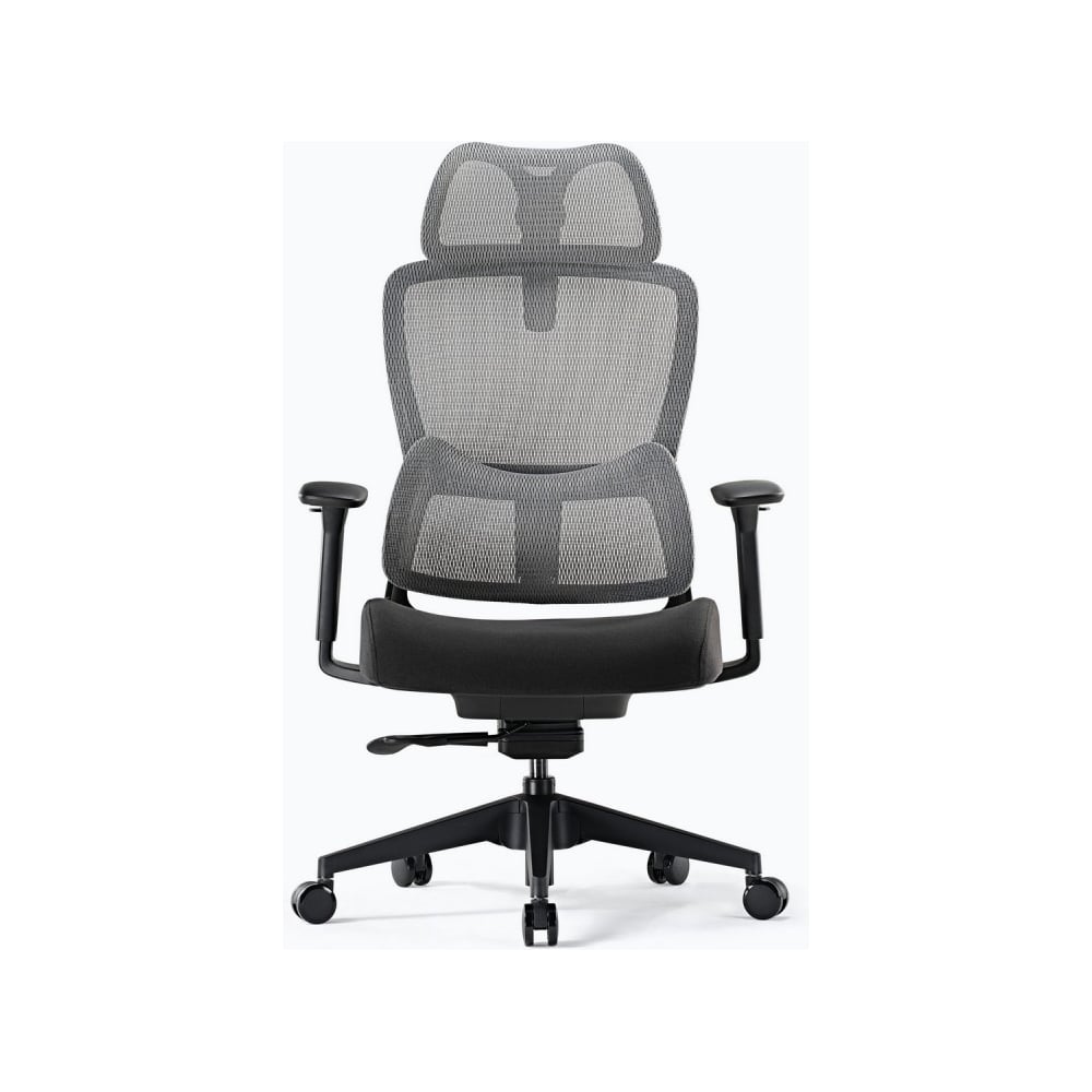 Эргономичное компьютерное кресло Eureka серое ERK-OC15-GY - выгодная ...
