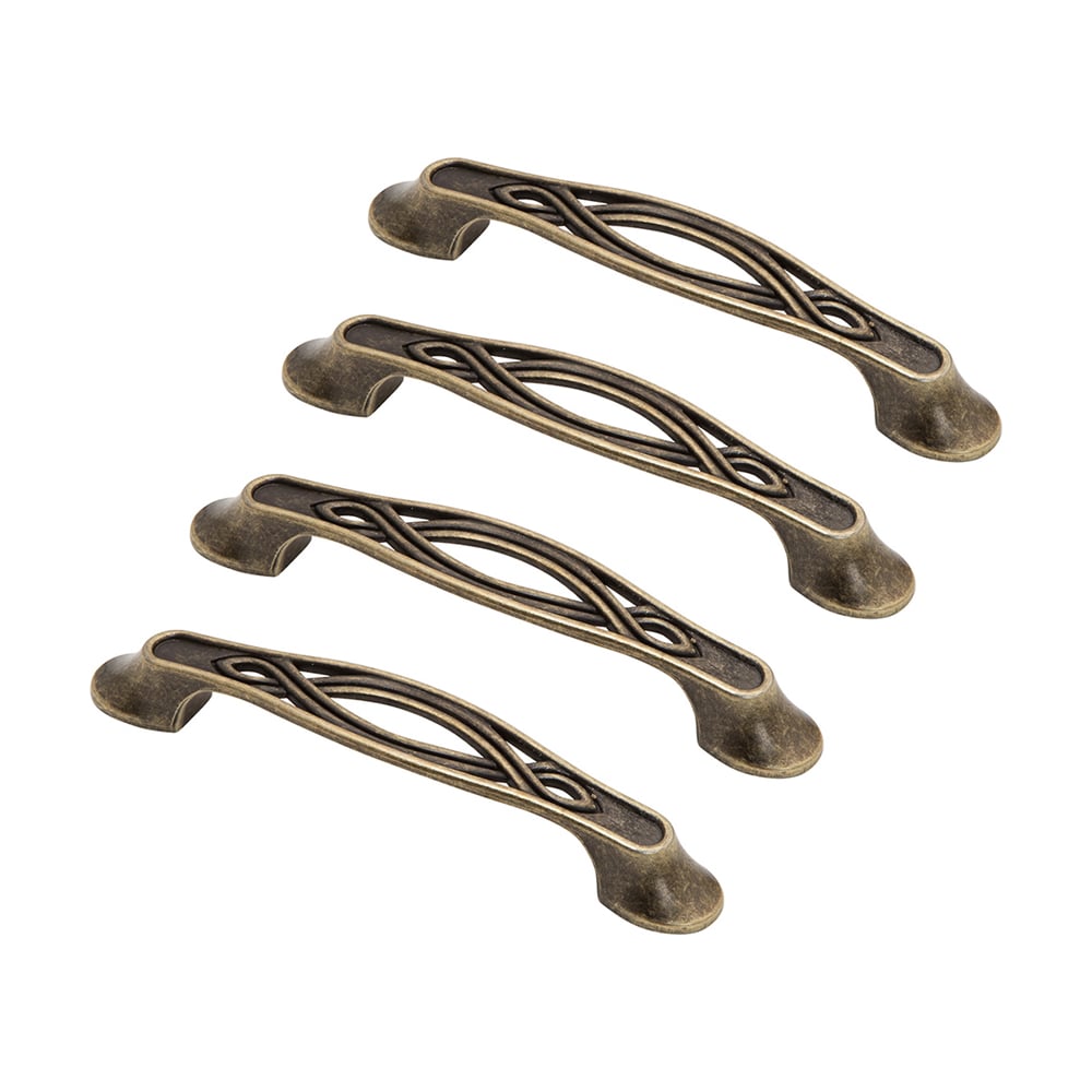 Комплект из 4 шт. Kerron ручка-скоба, 96 мм, оксидированная бронза, RS-084-96 OAB SET4(RS-084-96 ...