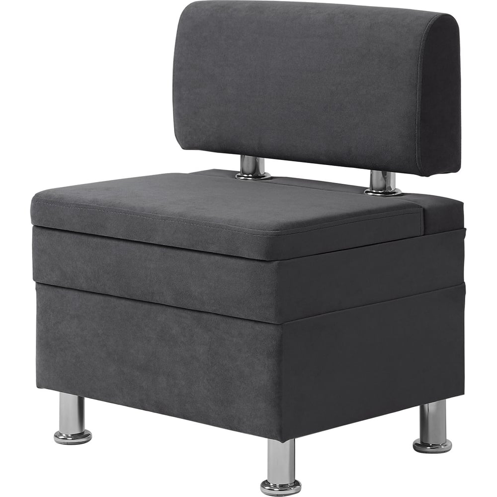 Диван кухонный НОРТА NORTA Hippo 600х490х770 графит 4657828217729 ...