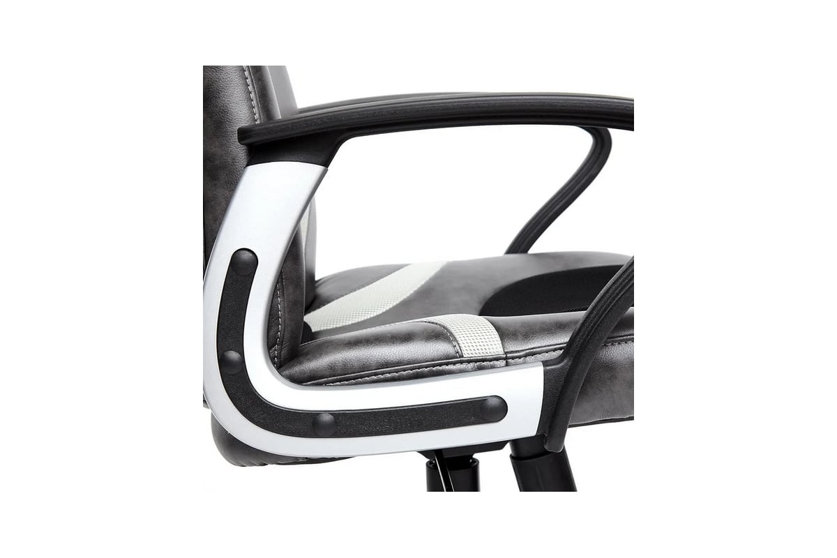 Кресло TetChair RUNNER кожзам/ткань, серый/черный 2 TONE/11/14 12864 - выгодная цена, отзывы ...