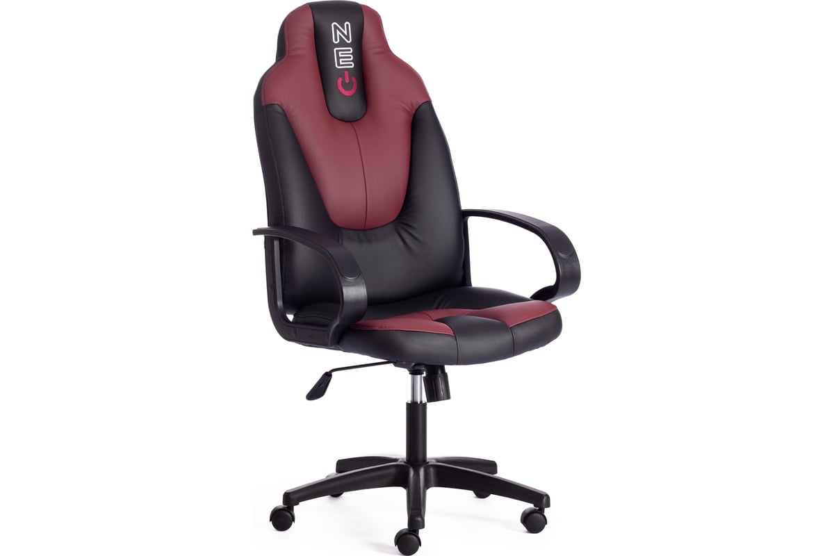 Кресло TetChair NEO 1 кожзам черный/бордо 36-6/36-7 1046 - выгодная цена, отзывы, характеристики ...