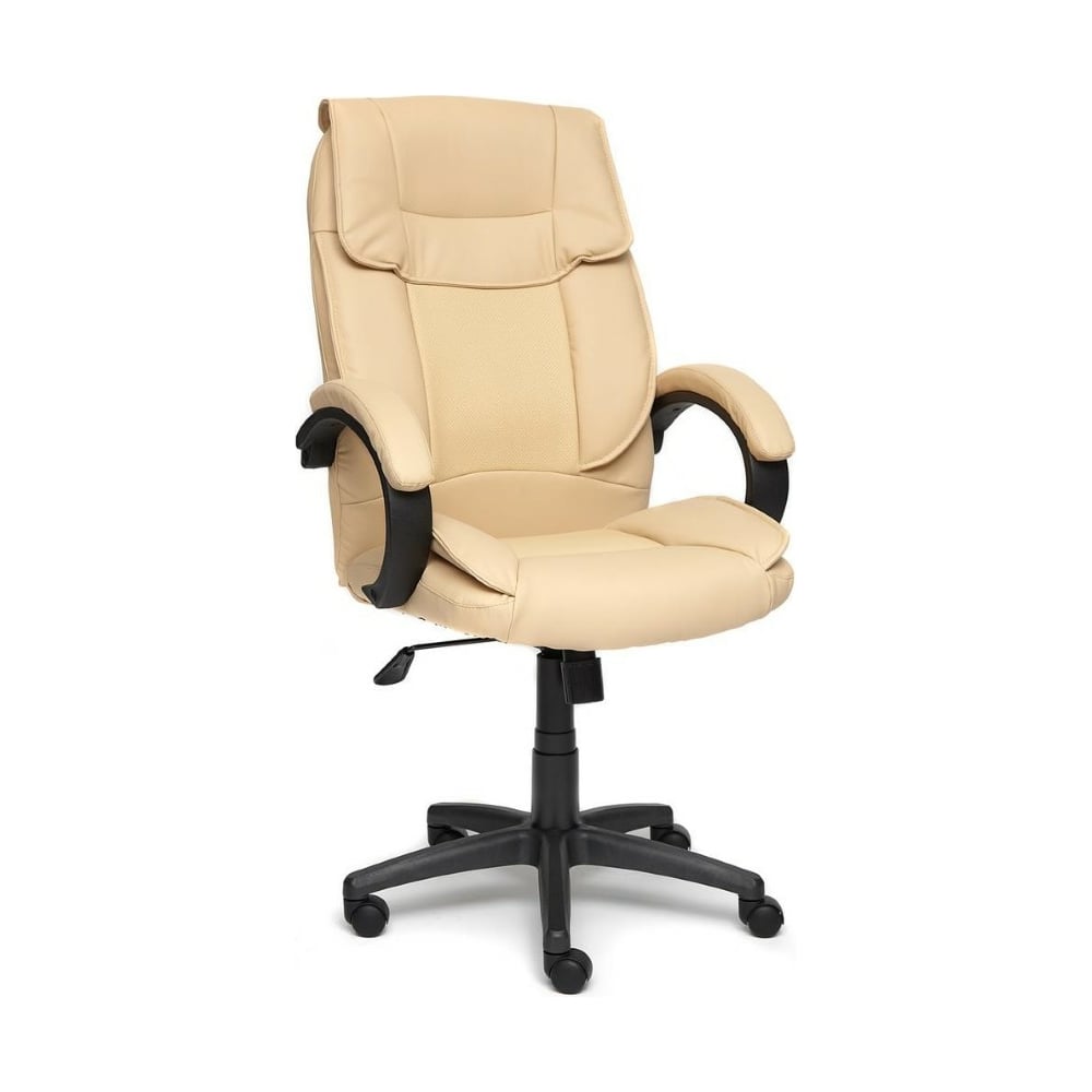 Кресло TetChair OREON кожзам бежевый/бежевый перфорированный 36-34/36-34/06 10123 - выгодная ...