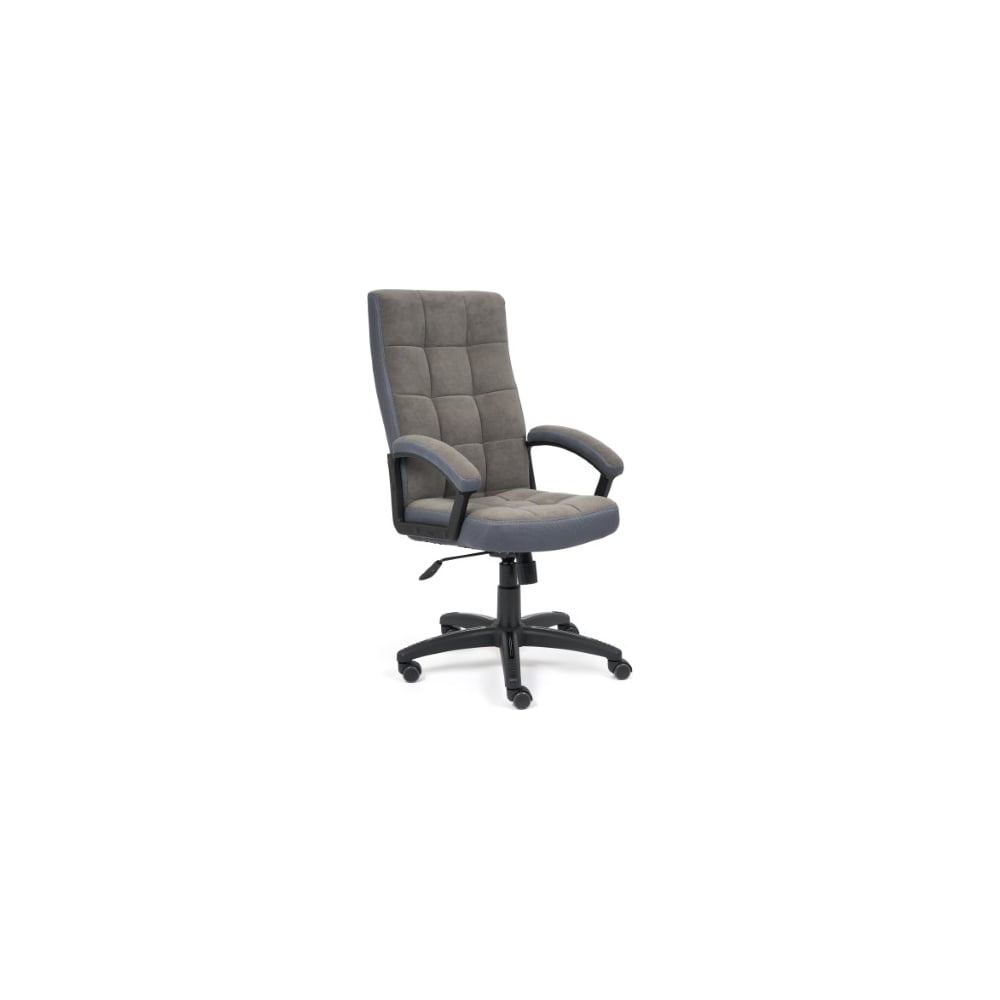 Кресло TetChair TRENDY флок/ткань серый 29/TW-12 15024 - выгодная цена, отзывы, характеристики ...