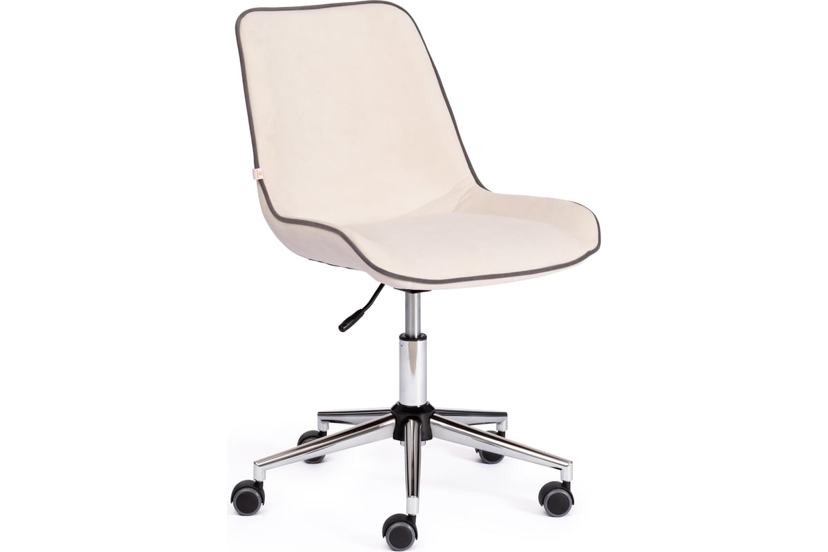 Кресло TetChair STYLE флок молочный 4 13568 - выгодная цена, отзывы, характеристики, фото ...