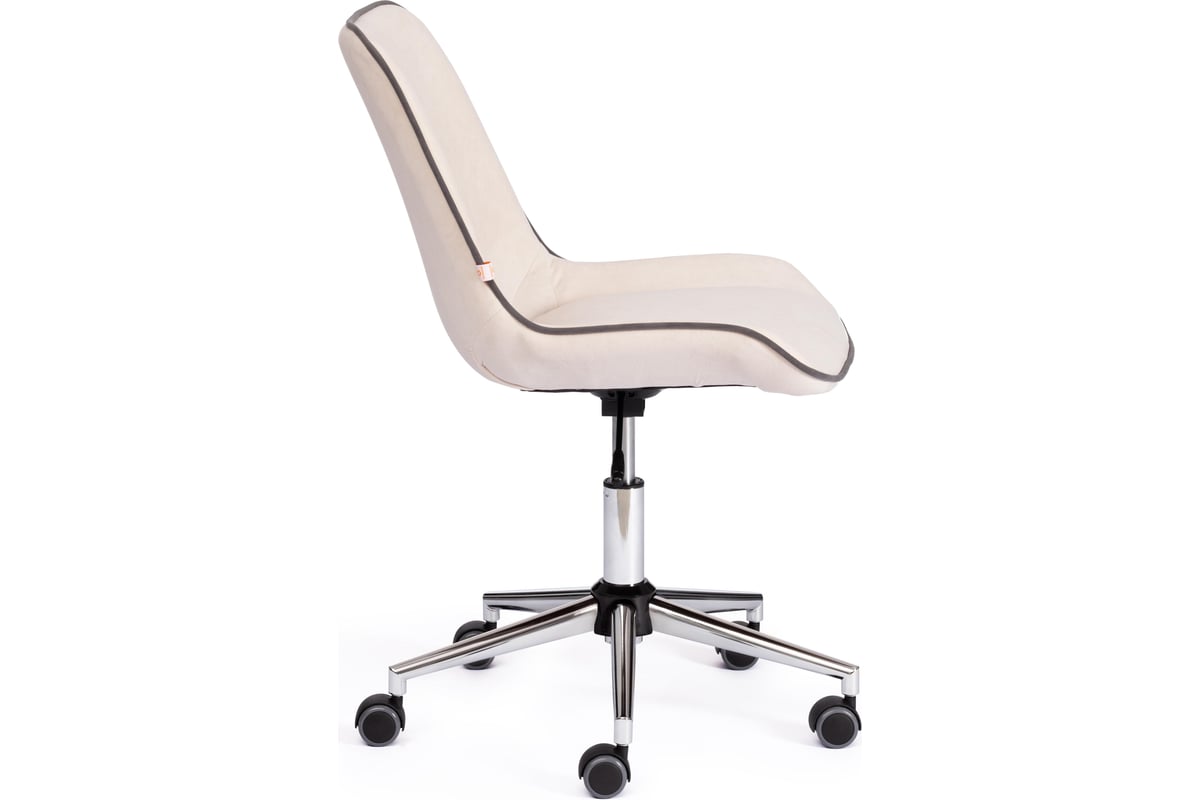 Кресло TetChair STYLE флок молочный 4 13568 - выгодная цена, отзывы, характеристики, фото ...