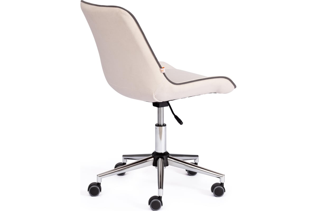 Кресло TetChair STYLE флок молочный 4 13568 - выгодная цена, отзывы, характеристики, фото ...