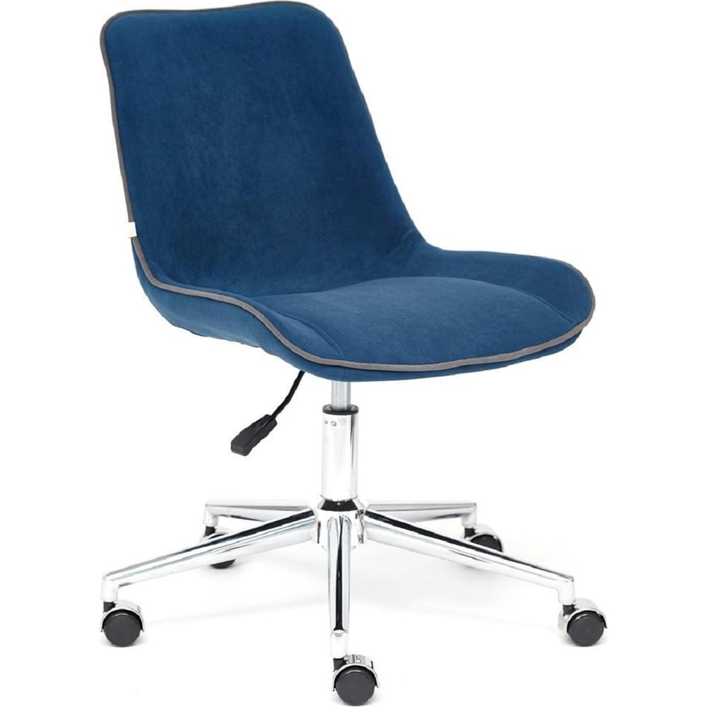 Кресло TetChair STYLE флок синий 32 13564 - выгодная цена, отзывы, характеристики, фото - купить ...