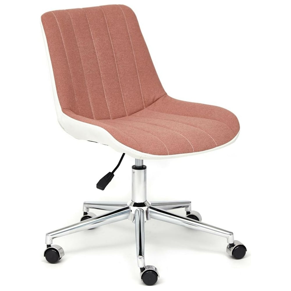 Кресло TetChair STYLE экошерсть/кожзам розовый/белый 36-01 13573 - выгодная цена, отзывы ...