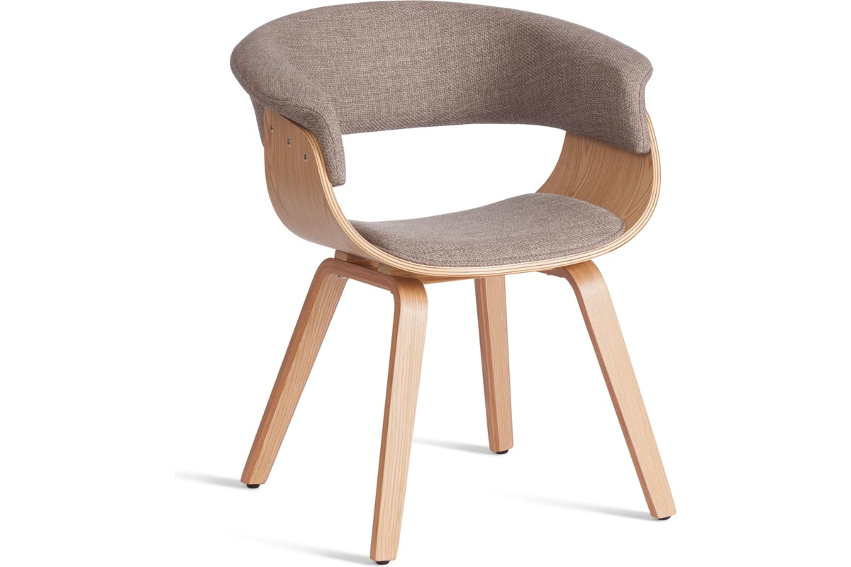 Стул TetChair VIMTA mod.8021 дерево/ткань, 69x56x77 см, натуральный ...