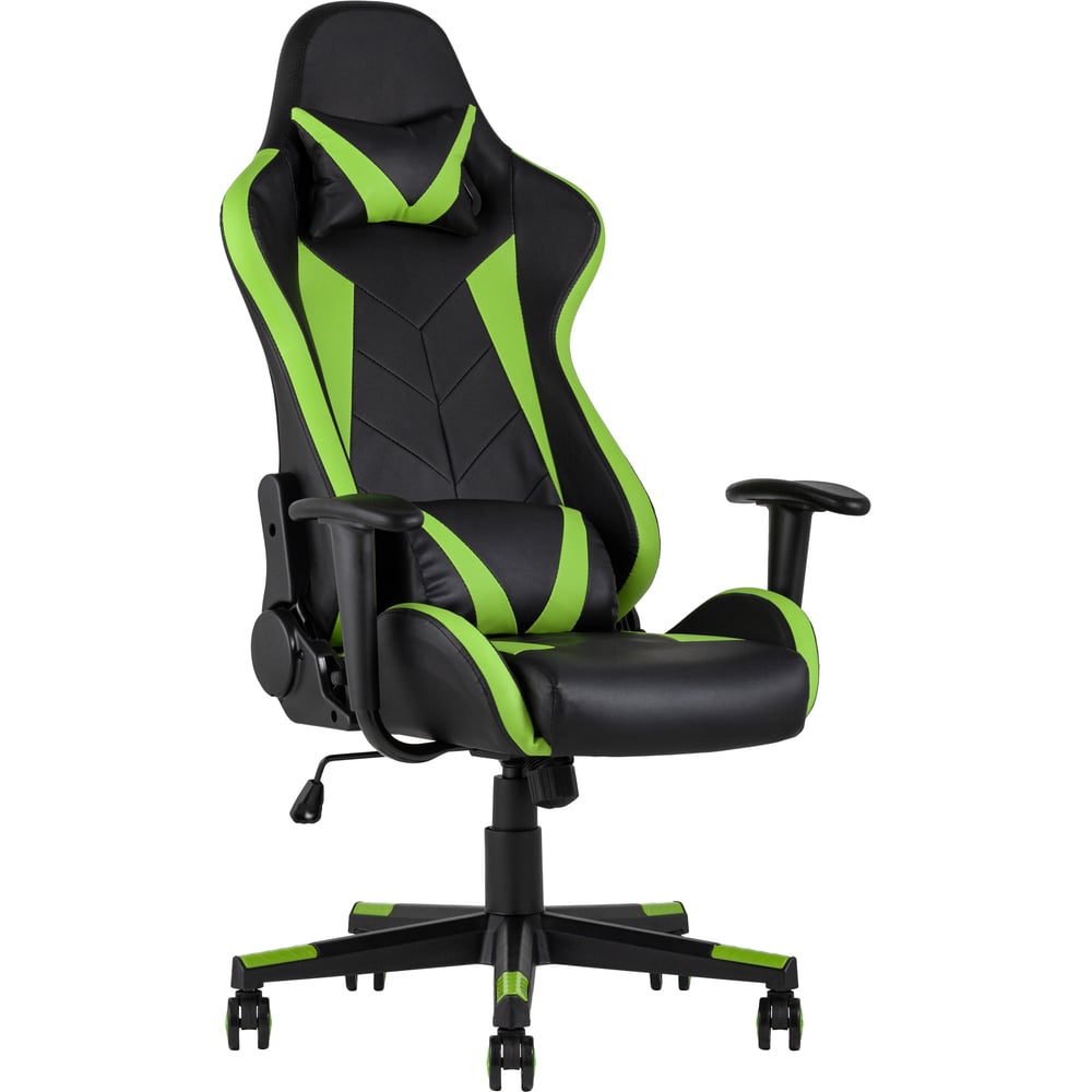 Компьютерное игровое кресло Стул Груп TopChairs Gallardo, зеленое SA-R ...